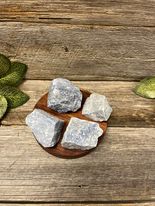 Blue quartz Raw Natural Stone – The Spirit Orb
