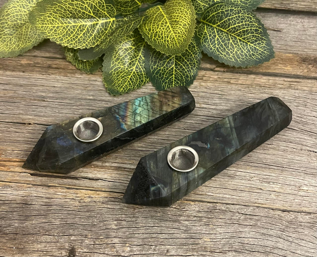 Labradorite Pipe – The Spirit Orb