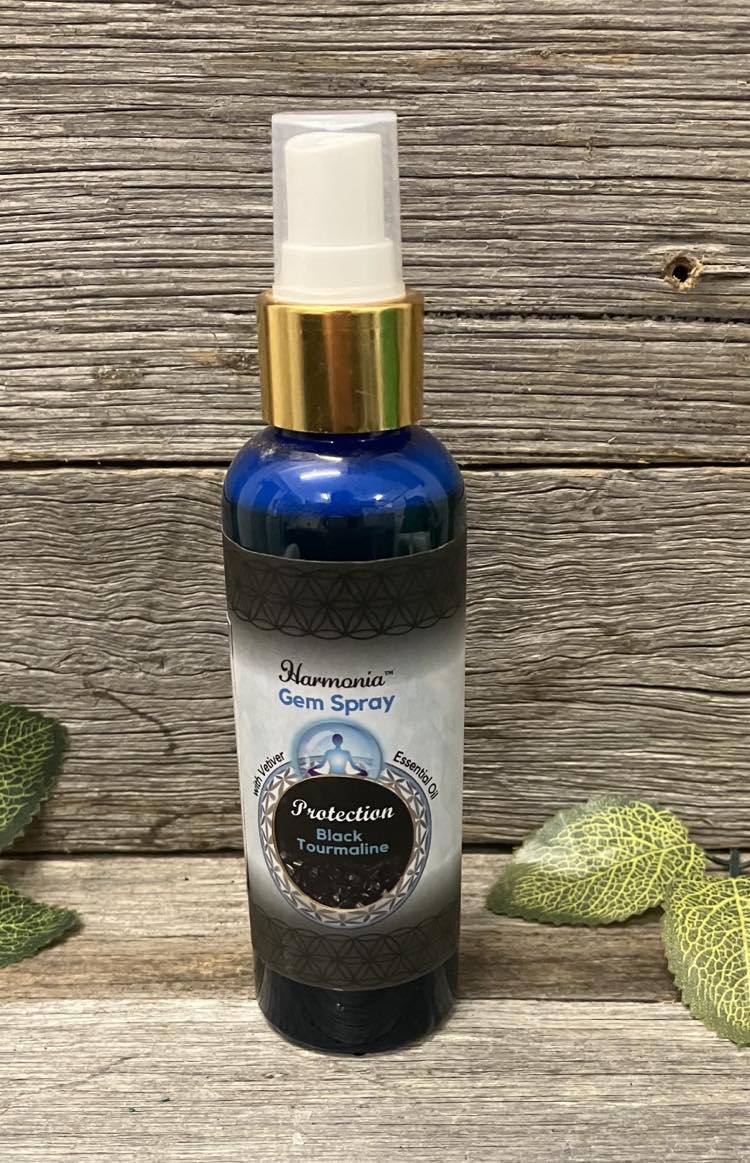 Protection Black Tourmaline Gem Spray – The Spirit Orb