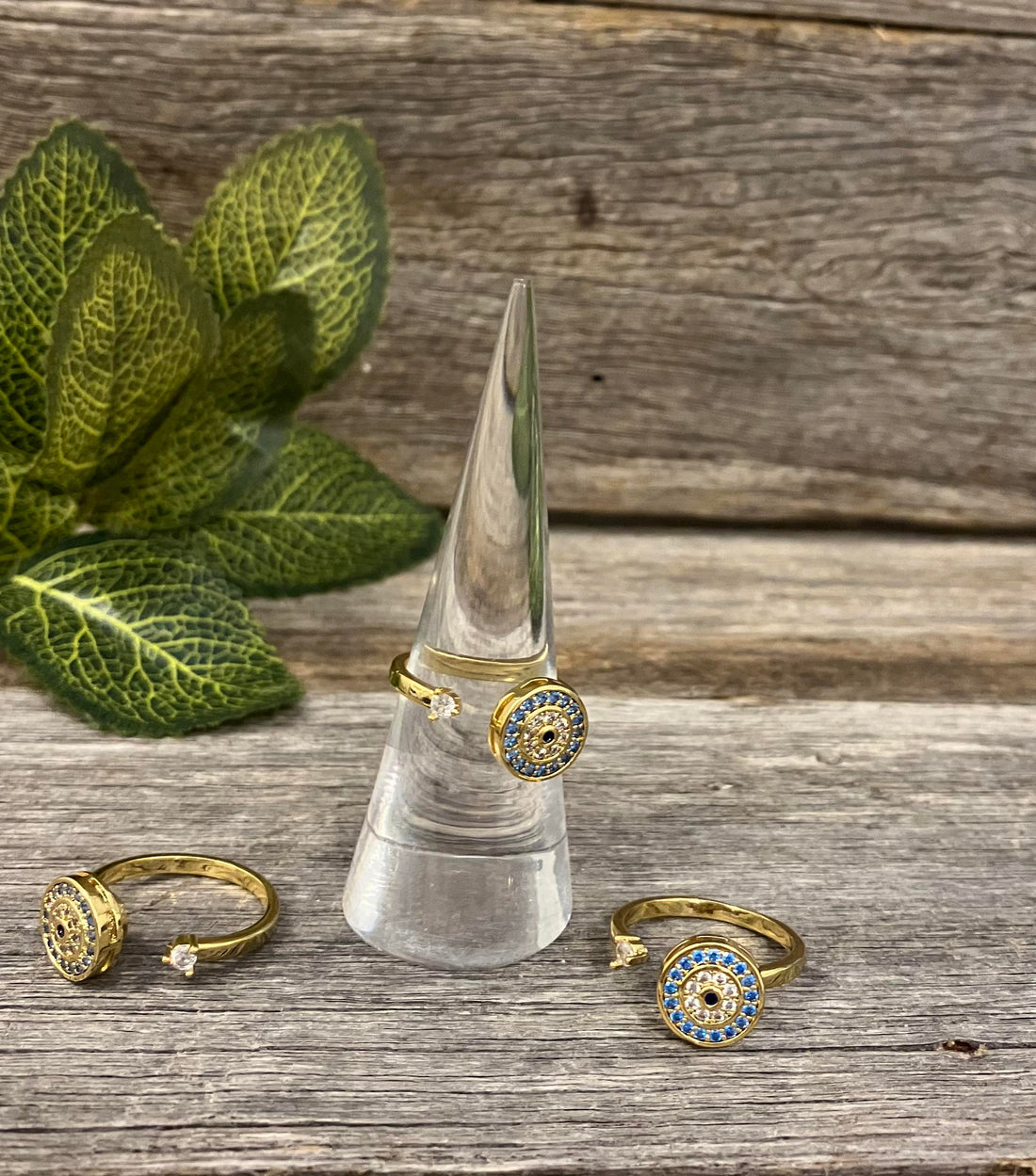 Evil Eye Spinner Ring – The Spirit Orb