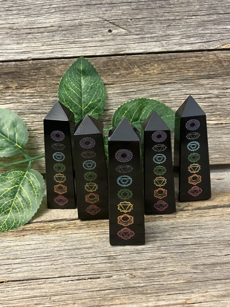 Chakra Obsidian Tower – The Spirit Orb